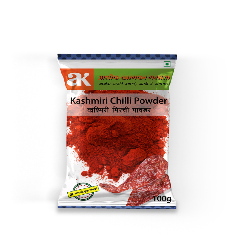 Kashmiri Chilli Powder 100g – Ashok Khamkar Masala